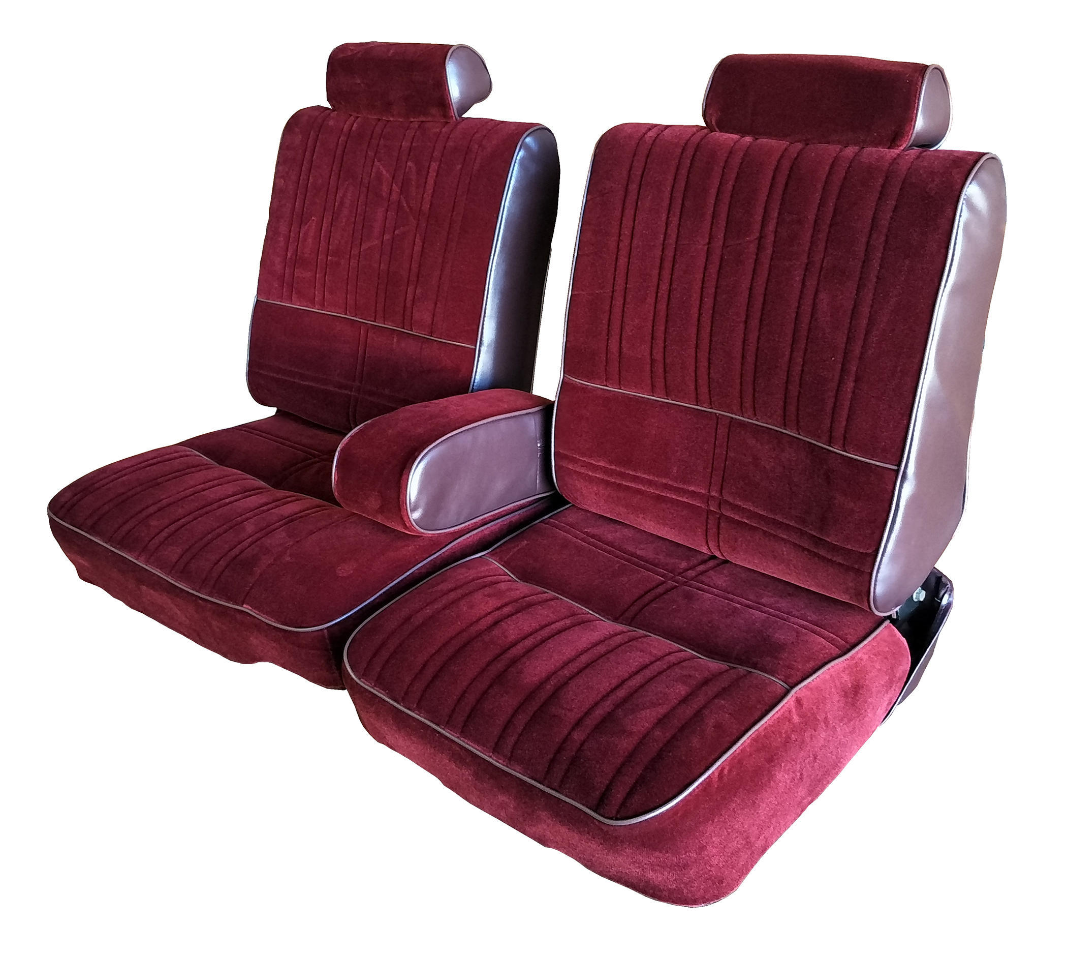 1987 Oldsmobile Cutlass Supreme 442 2 Door Seat Upholstery Front 55/45 Split Bench & Rear Bench ...